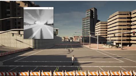 end to end deep reinforcement learning for first person pedestrian