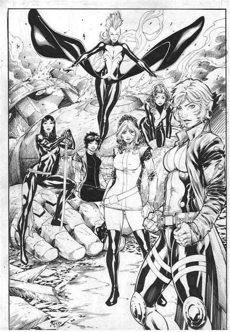 X Men Girls By Fredbenes On Deviantart