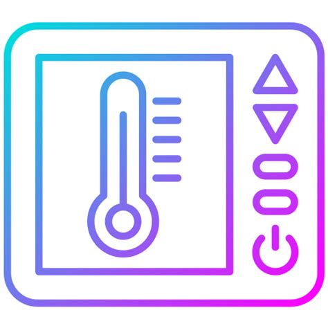 Thermostat Generic Gradient Icon