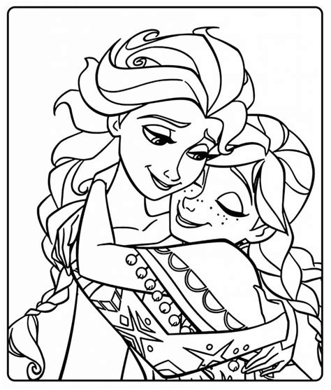 Desenho Para Colorir E Imprimir Da Frozen Braincp