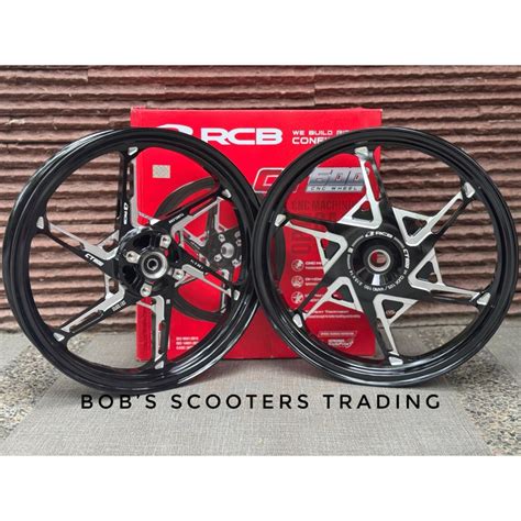 Rcb Ct600 Mags Honda Click 125 Click 150 4 Holes Cnc Mags Shopee