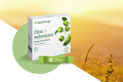 Nutriway Zinc And Selenium A Supplement For Essential Minerals Amway Australia