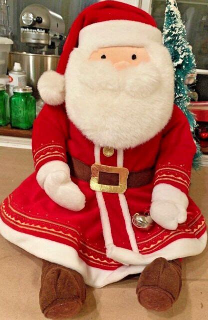 HALLMARK CHRISTMAS THE POLAR EXPRESS TALKING SANTA CLAUS 18 PLUSH