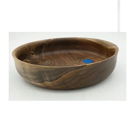 Natural Texture Wood And Epoxy Resin Fruit Bowl Creative Salad