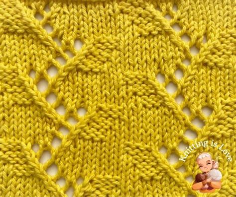 17 Еhe Elegance Of The Easy Wave Knitting Pattern