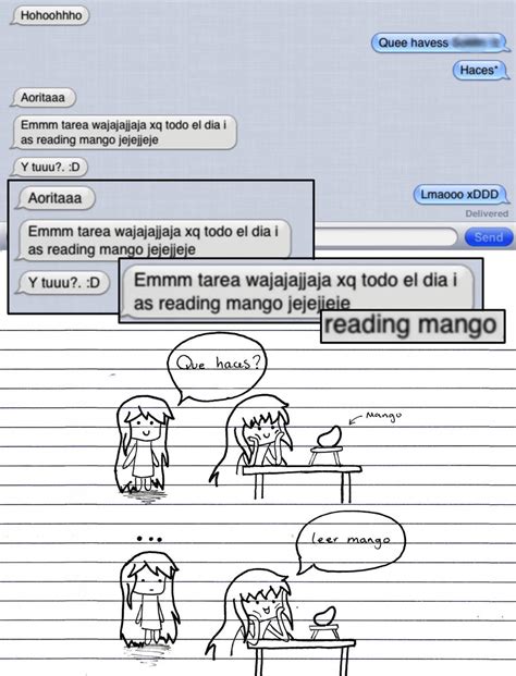 Reading Mango By Sonicfans100 On Deviantart