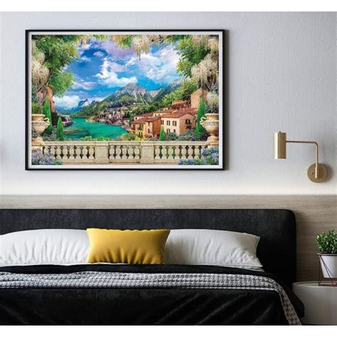 Clementoni Collection Lush Terrace On Lake 3000 Pieces Jigsaw Puzzle