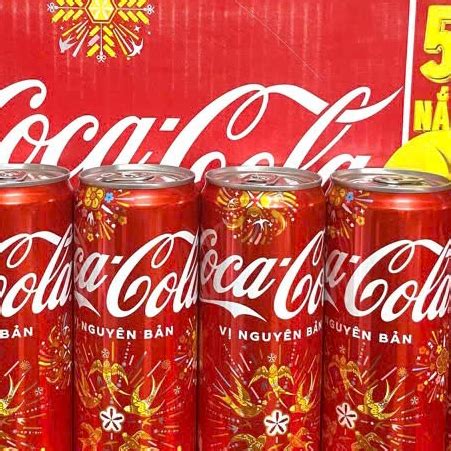 Lốc 6 Lon Coca cola 235ml 330ml mẫu tết bọc chống sốc Shopee Việt Nam