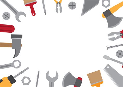 Construction Tools Border Clip Art