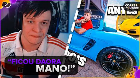 ARUAN REAGE MUDEI A COR DA PORSCHE DO JOÃO CAETANO PARA DESPISTAR ELE