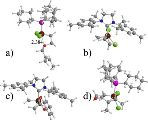 Naked 14e Species For System 14 With The O Atom Of The Substrate