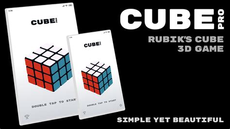 C U B E × Pro — Rubiks Cube 3d เวอร์ชันล่าสุด 203 สำหรับ Android