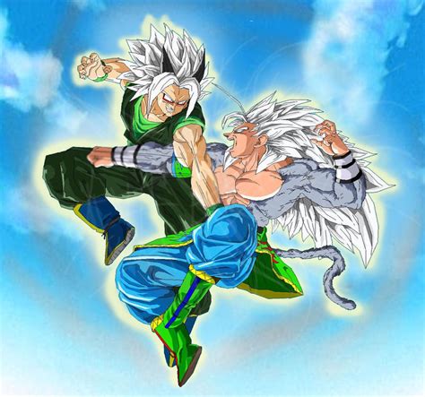 Ssj5 Goku Vs Xicor Colored By Ruga Rell On Deviantart