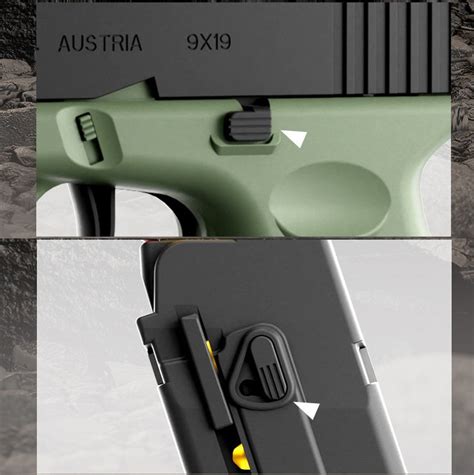 Glock G26 Auto Shell Ejection Toy Gun Tonya Toys