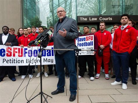 Players Sue Sfu Over Decision To Cancel Universitys Football Program