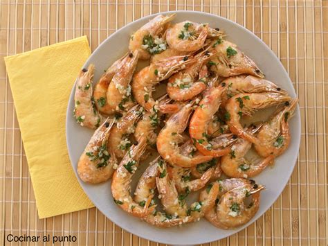 Langostinos Al Horno Langostinos Al Horno Langostinos Y Recetas De