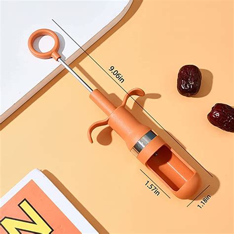 Dates Seeds Remover Cherry Pitter Tool Portable Fruit Pitter Tool Jujube Cherry Corer Remover