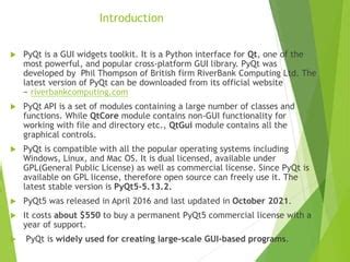 PyQt Pptx