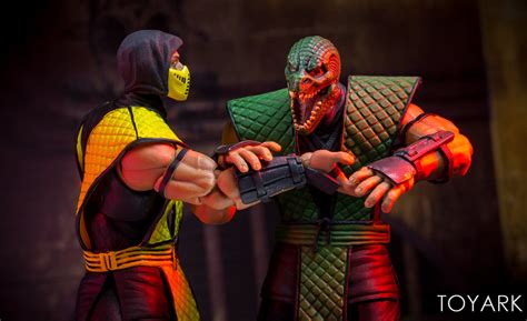 Storm Collectibles Mortal Kombat Reptile Toyark Photo Shoot The
