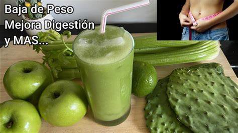 Arriba 53 Imagen Jugo Verde Con Nopal Receta Abzlocal Mx