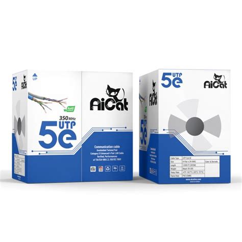 Designs Ethernet Cable Box Design With Modern Style Product Packaging Contest