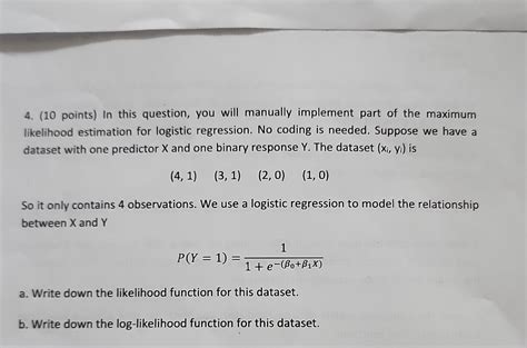 solved 4 10 points in this question you will manually