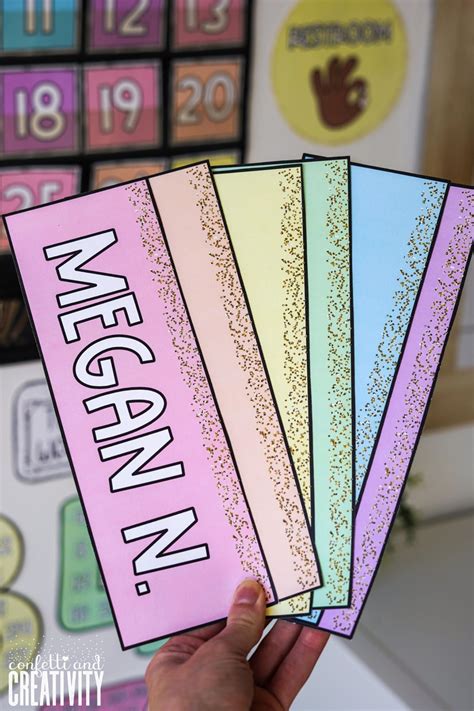 Classroom Table Names Artofit
