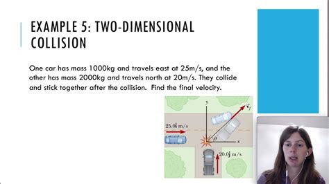V052 Two Dimensional Collisions Youtube
