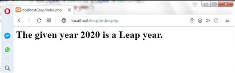 Free Programming Source Codes And Computer Programming Tutorials Leap Year Checker In Php