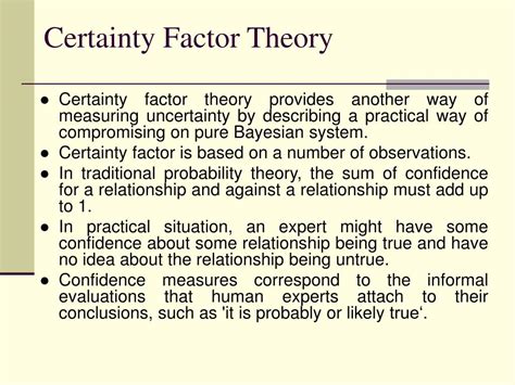 Ppt Probability Theory Uncertainty Measure Powerpoint Presentation