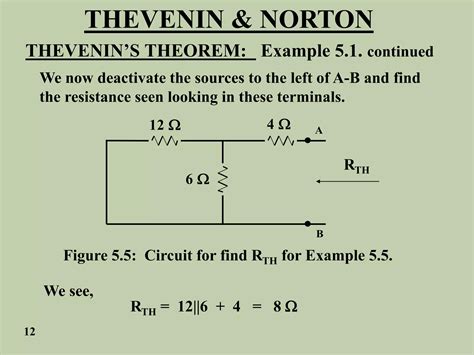 Thevenin And Nortons Theorem Ppt Computer Networking Computing