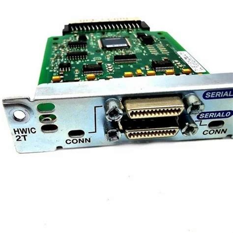 Cisco Hwic 2t 2 Port Serial Wan Interface Card 100 Mbps At Rs 4000