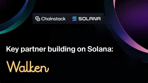 Chainstack 🛠️💙 On Linkedin Walkenio Solana Chainstacksolanaweek