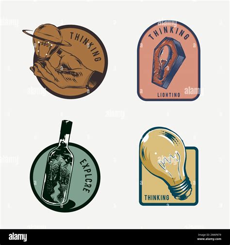 Think And Explore Concept Illustration Vector Stock Vector Image Art