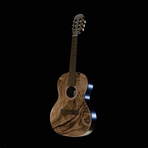 modelo 3d Guitarra clásica TurboSquid 2198428