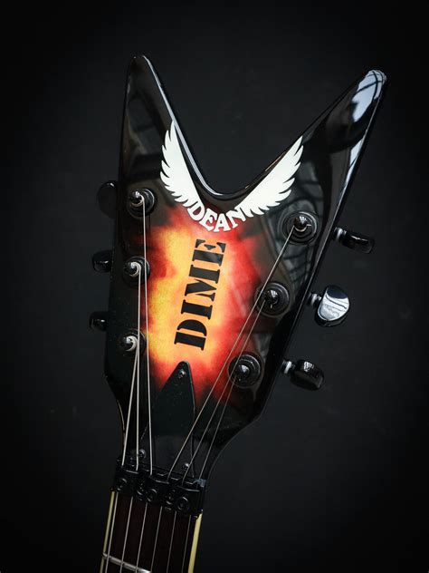 Dean Dimebag Ml Dime O Flame Case Kauffmanns Guitar Store
