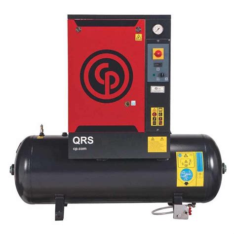 Chicago Pneumatic Qrs 30 Hp Tm 1 3hp Rotary Screw Air Compressor 230v