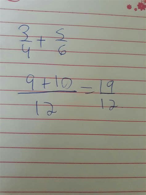 Quanto é 3 Quartos Mais Cinco Sextos Br