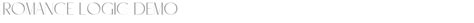 Romance Logic Font Download Free