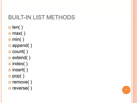 Python Data Structures Pptx