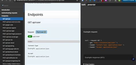 laravel scribe php task api mohammed numair