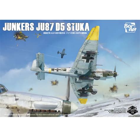 Border Models Bf 012 Junkers Ju87 D5 Stuka 135 Scale Kit Jacksons Models And Railways