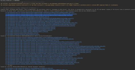 java loading class `com mysql jdbc driver this is deprecated stack overflow