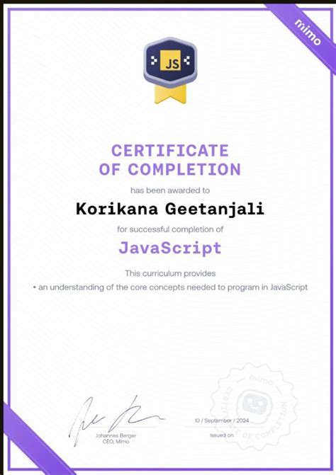 Geetanjali Korikana On Linkedin Javascript Webdevelopment