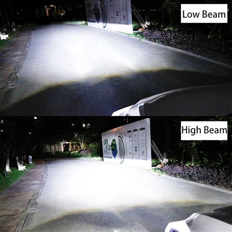 Y6 Led Headlight Bulb Projector 10000lm Online India At Rs 1499