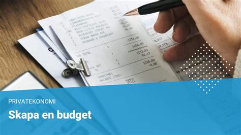 Så här enkelt skapar du en grym budget