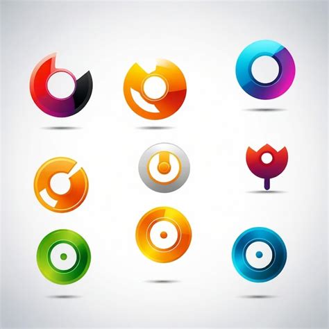 Loading Spinner Icon Vector Set White Background Isolated A High