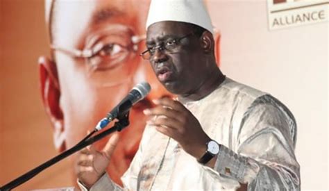 MACKY SALL REMOBILISE SES TROUPES SenePlus