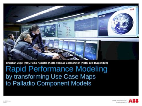 Pptx Rapid Performance Modeling By Transforming Use Case Maps To