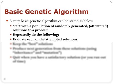 solution what is genetic algorithm in artificial intelligence pdf